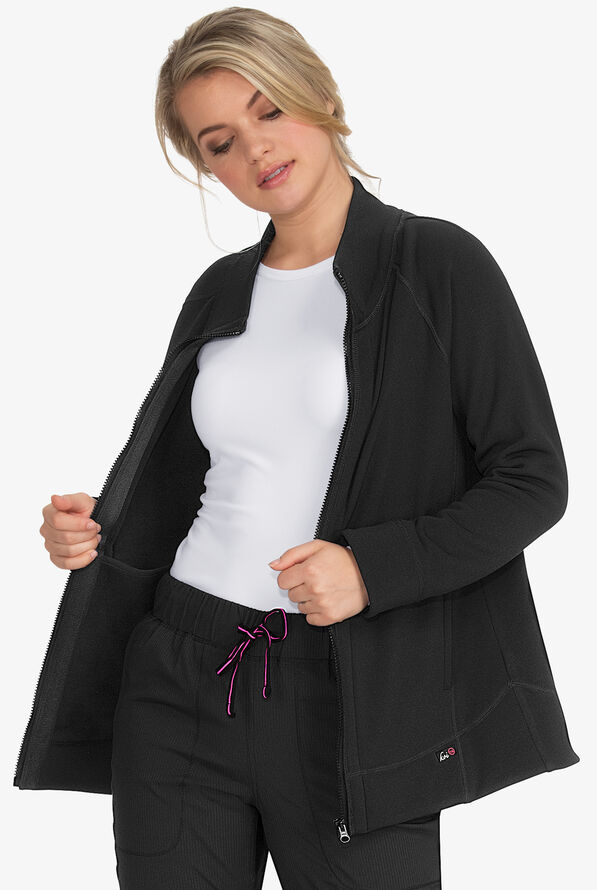 koi Lite Wellness Fleece Inner Scrub Jacket, Scrub Jackets