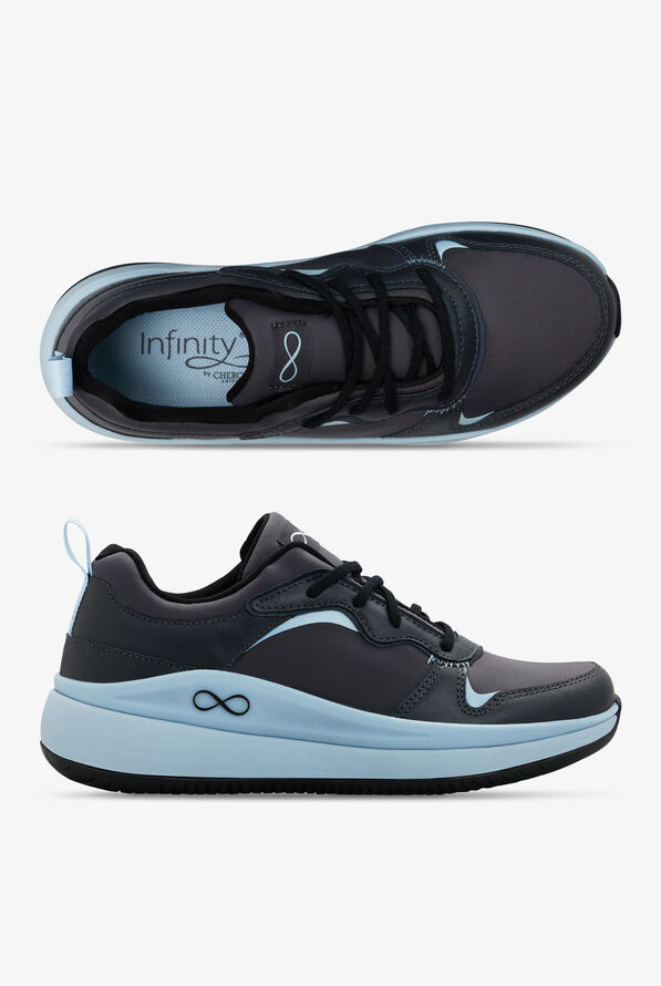 Cherokee Infinity Cosmic Fusion Women's Lace Up Sneaker, Nursing Shoes