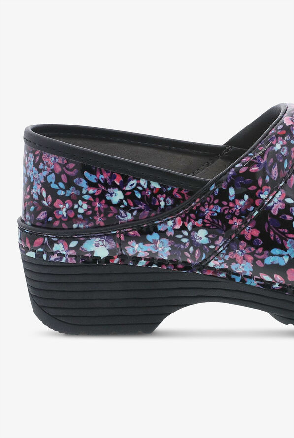 Dansko Women's LT Pro Ditsy Floral Patent Nursing Clogs, Nursing Shoes