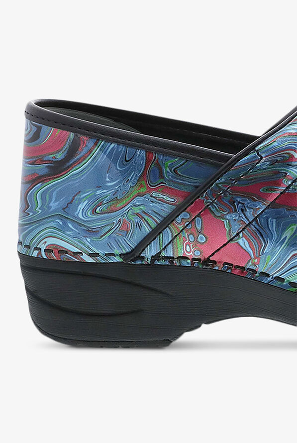 Dansko Women's XP 2.0 Marble Swirl Patent Leather Nursing Clogs ...