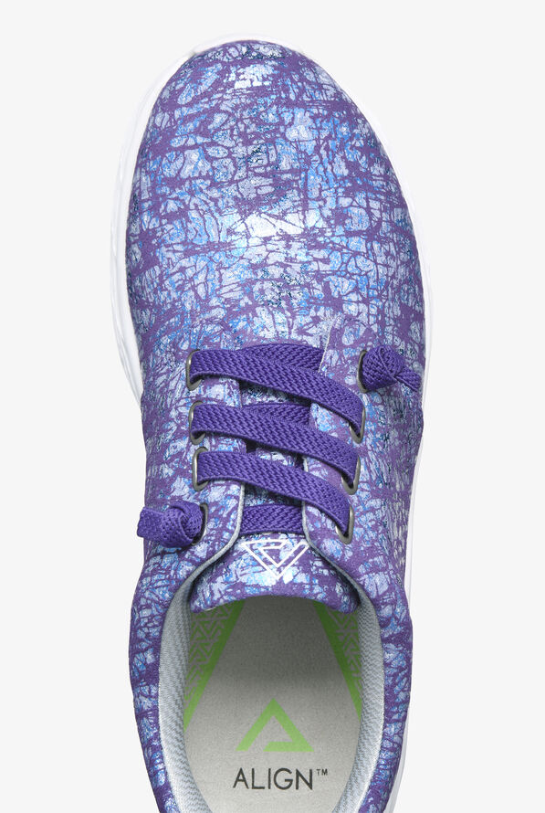 Nurse Mates Align Velocity Purple Multi Women's Slip Resistant Nursing ...