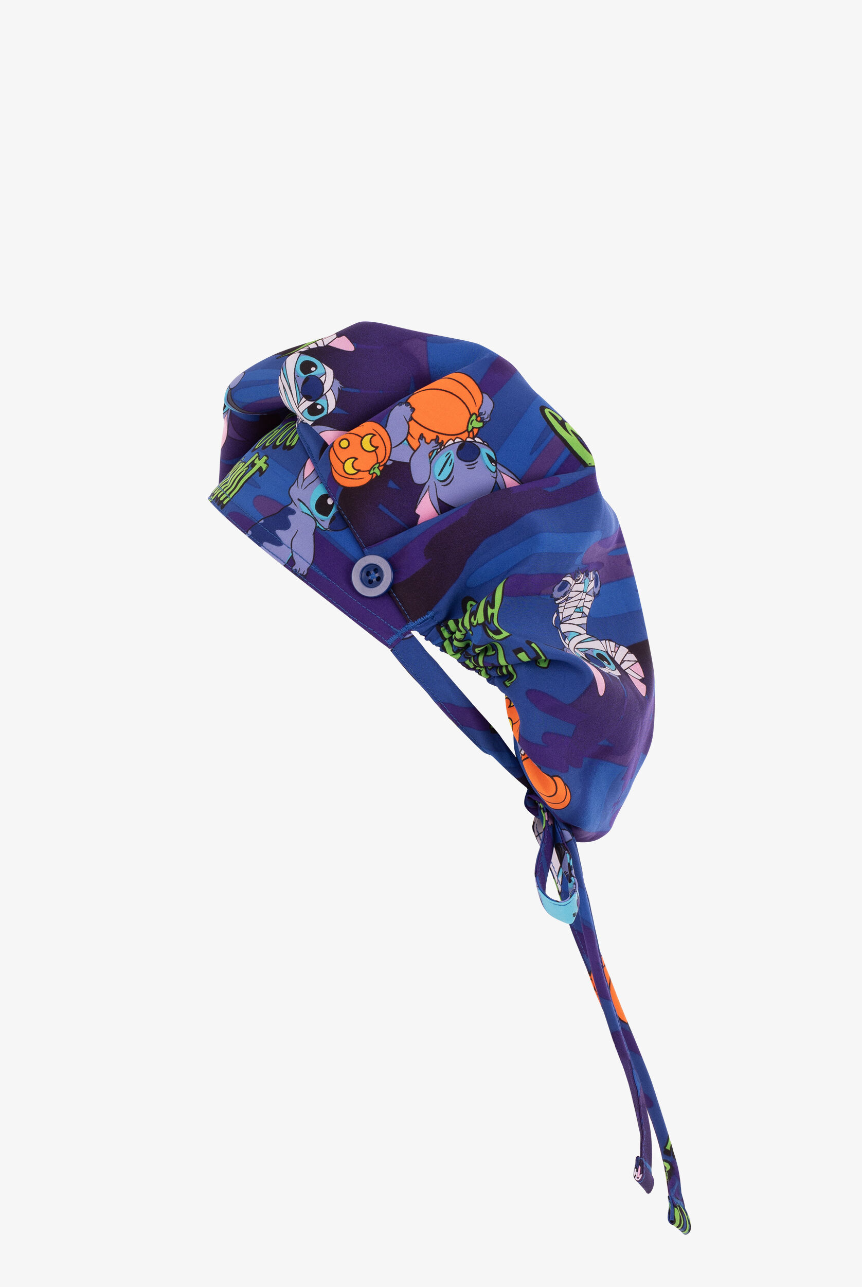 Tooniforms Disney's Stitch A Good Fright Unisex STRETCH Bouffant Print ...