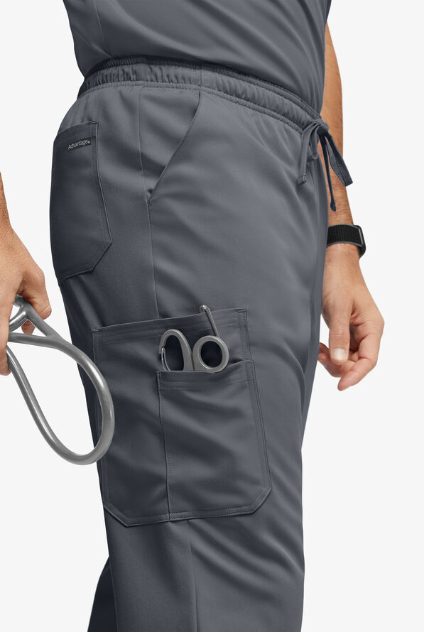 Advantage STRETCH Men's 6-Pocket Cargo Scrub Pants | Uniform Advantage