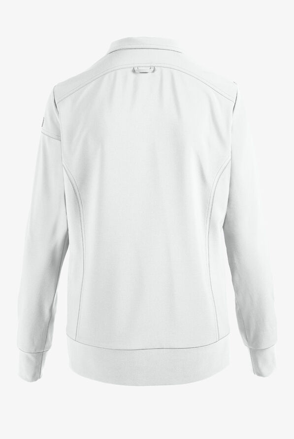 Cherokee iflex Scrubs CK303 Zip Front Jacket | Stretch Scrubs