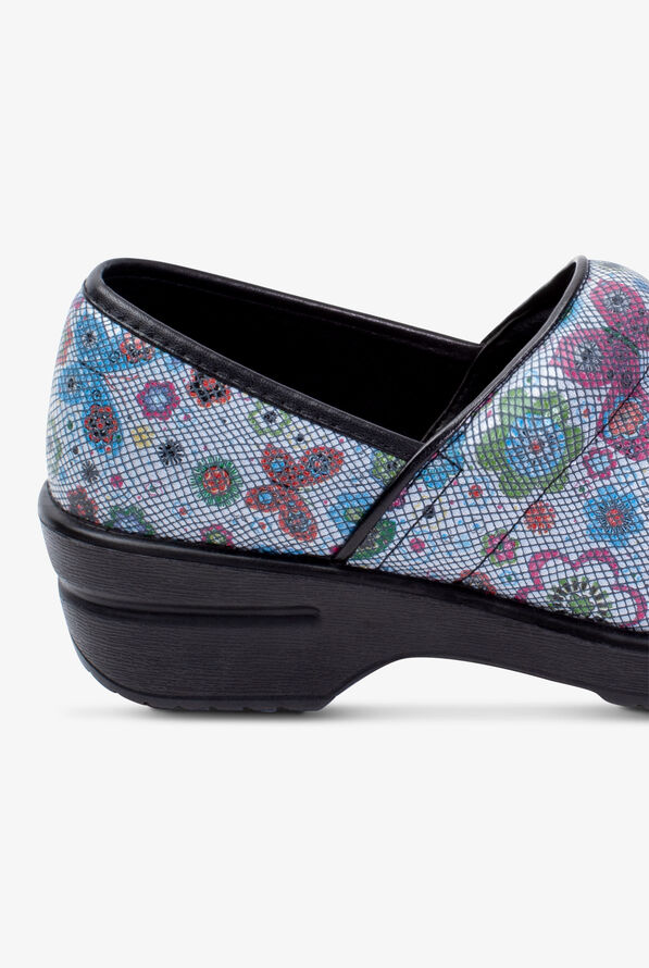 Savvy Women's Brandy Butterfly Nursing Clogs, Printed Nursing Clogs