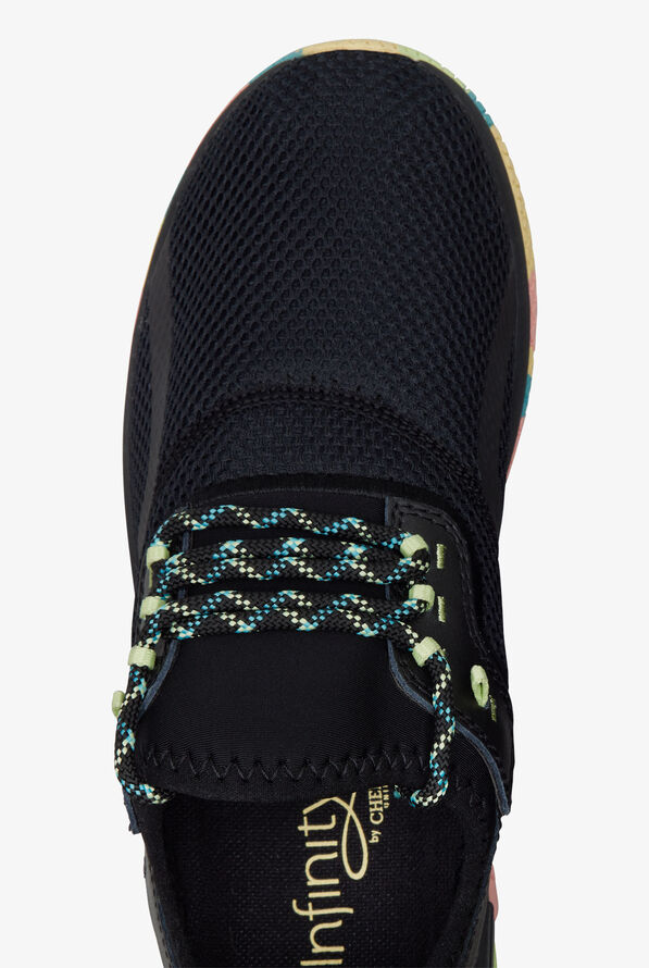 Cherokee Infinity Camo Dart Lace up Nursing Sneakers, Nursing Shoes