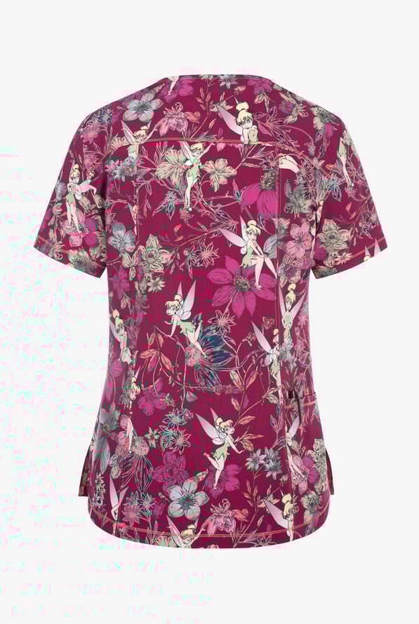 Tooniforms Disney's Tinkerbell Magical Moonlight Women's 2-Pocket ...