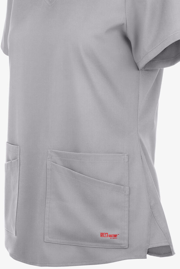 Grey's Anatomy™ by Barco Spandex STRETCH Emma Women's 4-Pocket V-Neck ...