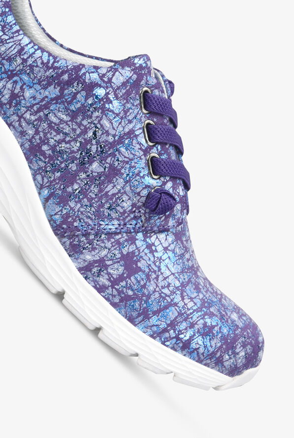 Nurse Mates Align Velocity Purple Multi Women's Slip Resistant Nursing ...