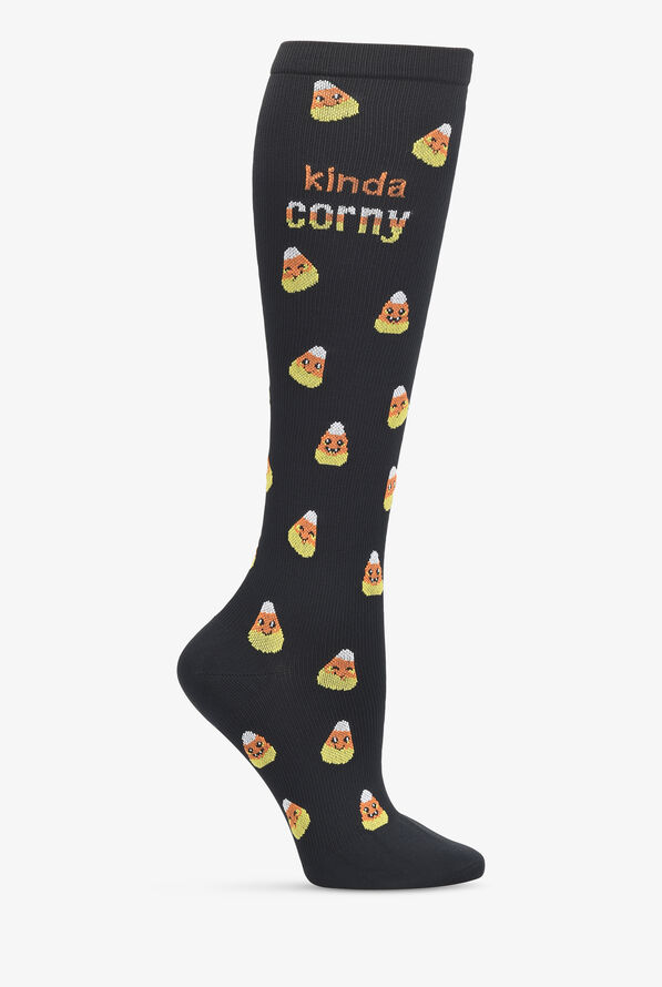 Nurse Mates Kinda Corny Women's 12-14 mmHg Light Compression Socks ...