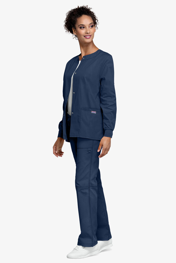 Cherokee Workwear 4350 Scrub Jacket and Cherokee Workwear Scrubs at ...