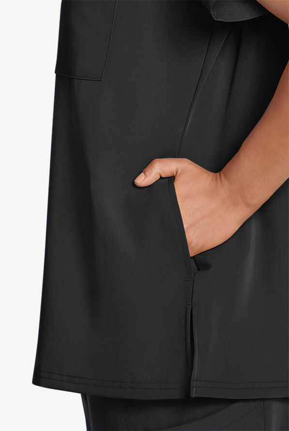 Jockey Women's 3-Pocket STRETCH Tuck In Scrub Top, STRETCH Scrubs