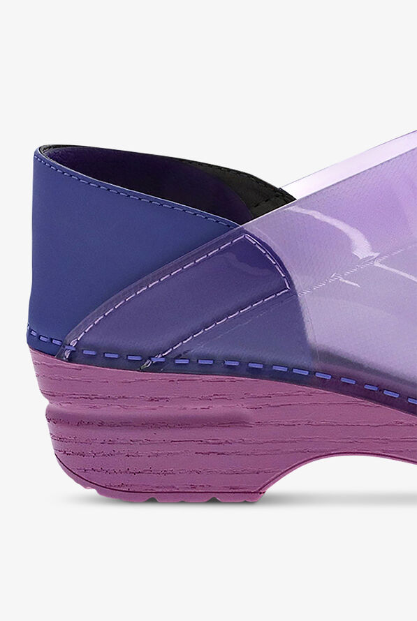 Dansko Professional Purple Translucent Nursing Clogs, Nursing Shoes