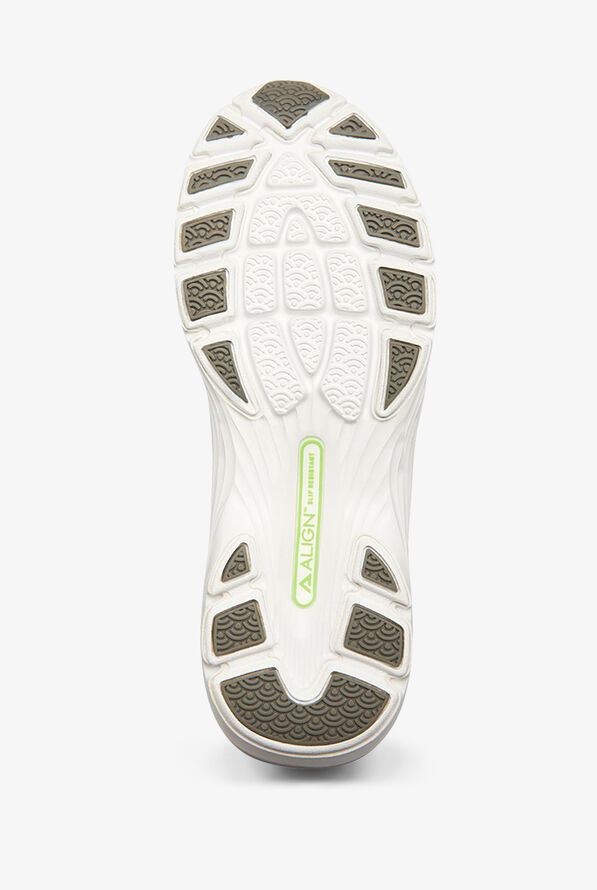 Nurse Mates Align Grey Leopard Athletic Shoes, Medical Footwear