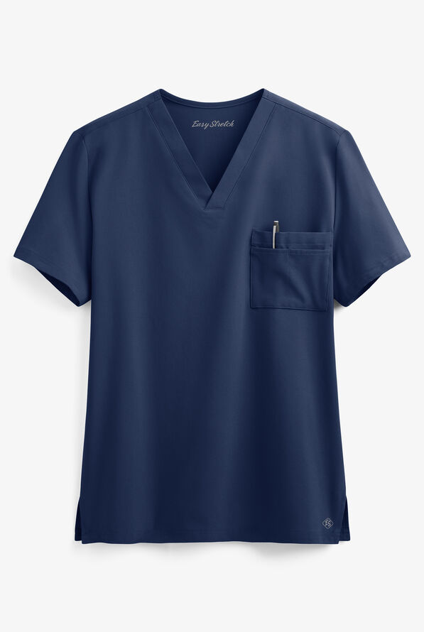 Easy STRETCH Unisex V-Neck Scrub Top, Stretch Scrubs