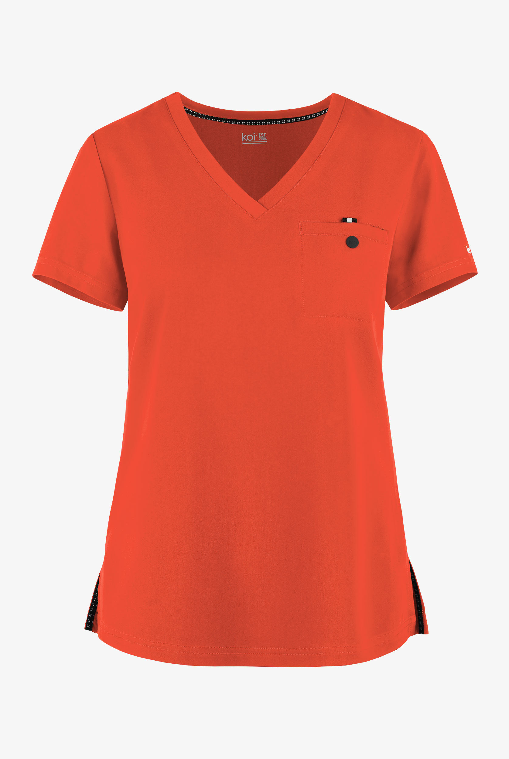 koi Next Gen Ready to Work V Neck Scrub Top, Stretch Scrubs