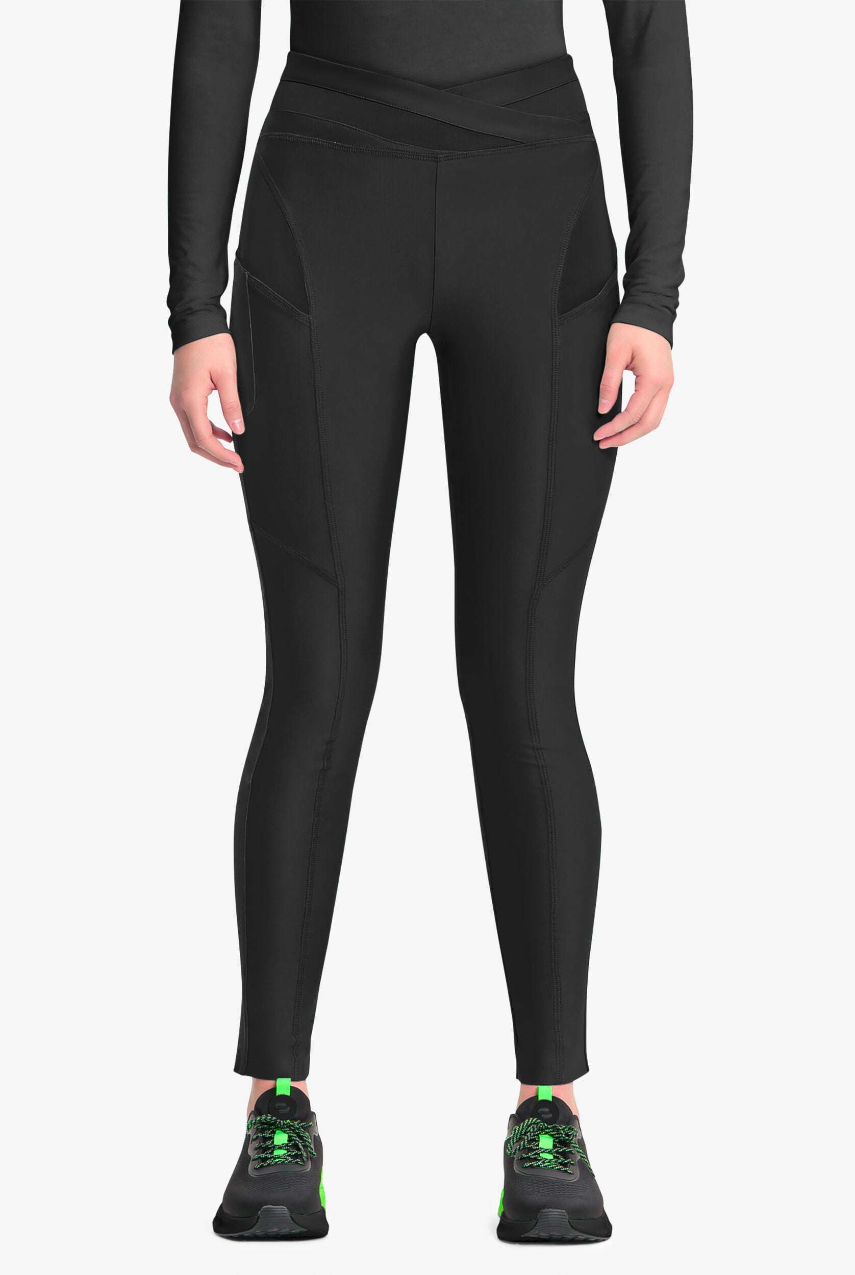 Infinity GNR8 Kinetic Knit Women's 3-Pocket STRETCH High Waist Mesh ...