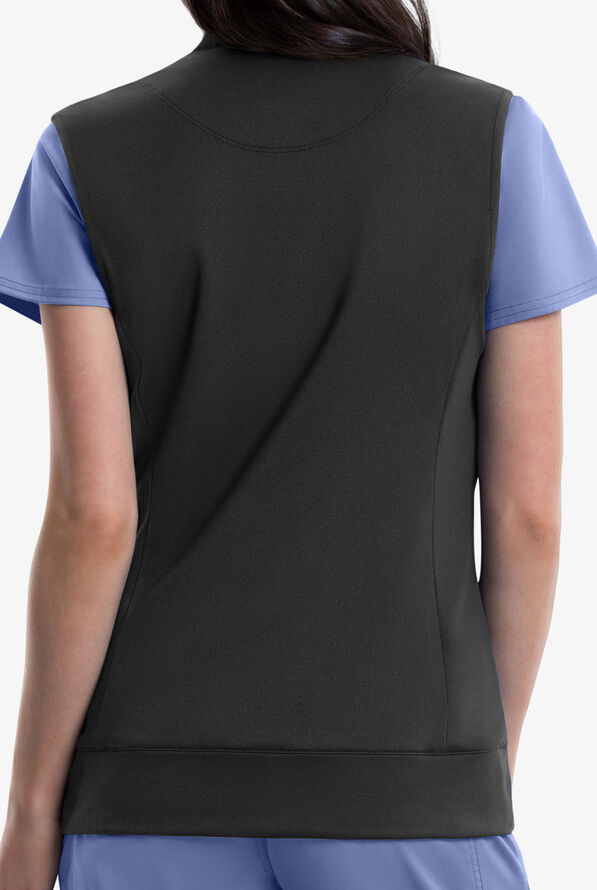 Chaleco médico Cherokee Workwear Revolution con forro polar, Uniformes Médicos Elastizados