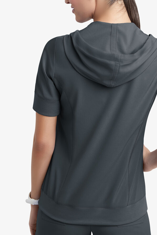 Easy STRETCH True Short Sleeve Pull-Over Hoodie, Nursing Jackets