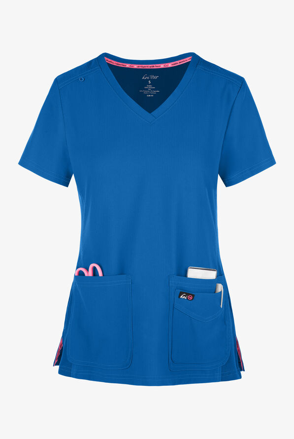 koi Lite Skye V-Neck Scrub Top, Koi Uniforms