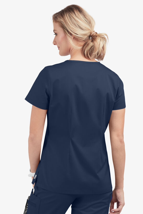 UA Butter-Soft STRETCH Scrubs One Pocket Scrub Top, Nursing Scrubs