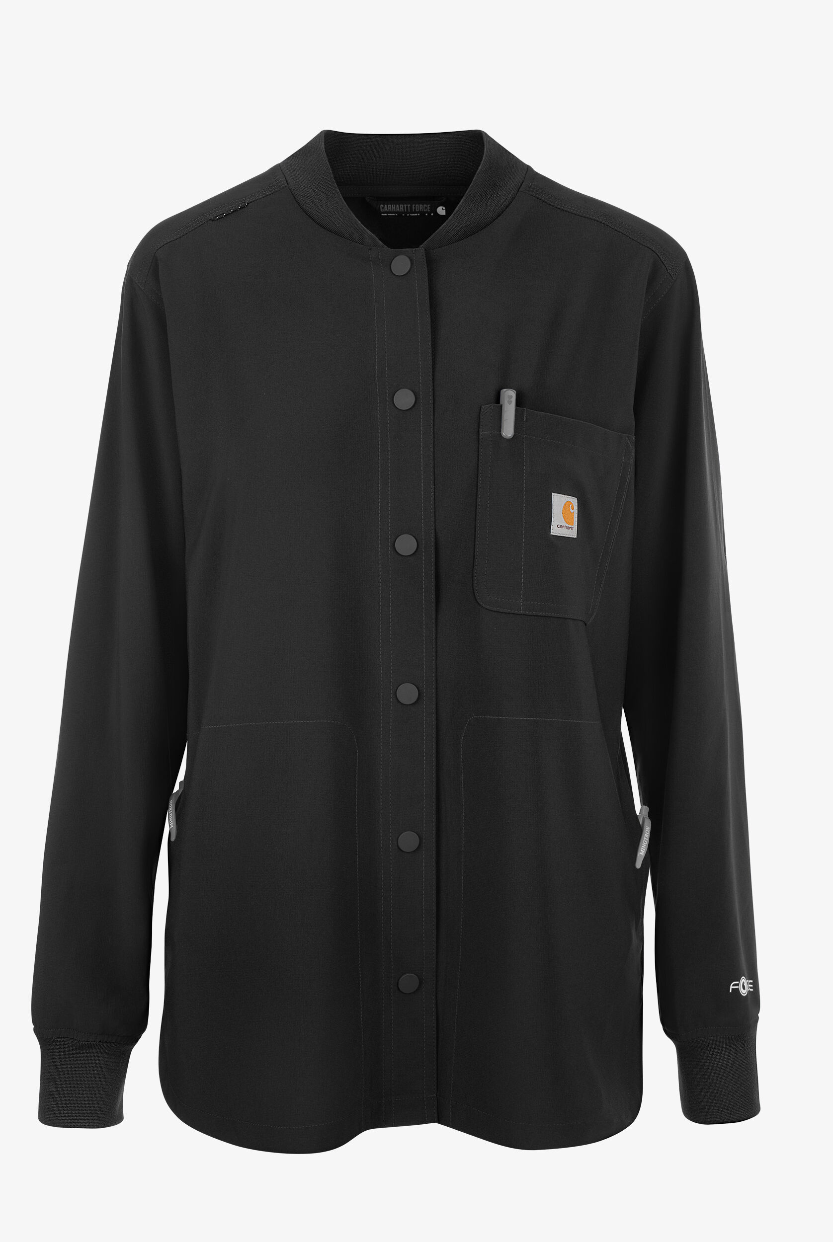 Carhartt Cross-Flex Women's 4-Pocket STRETCH Scrub Jacket, Nursing Jackets