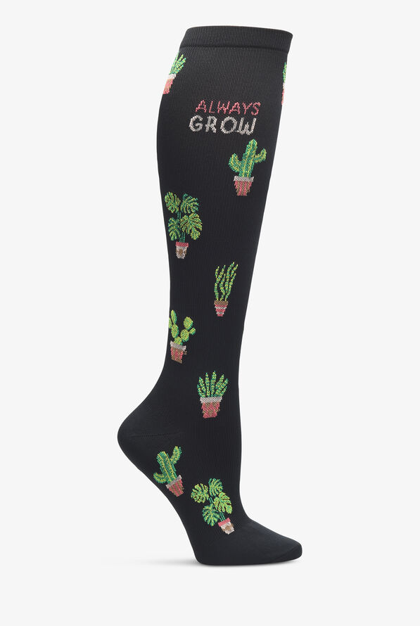 Nurse Mates Always Grow Women's 12-14 mmHg Light Compression Socks ...