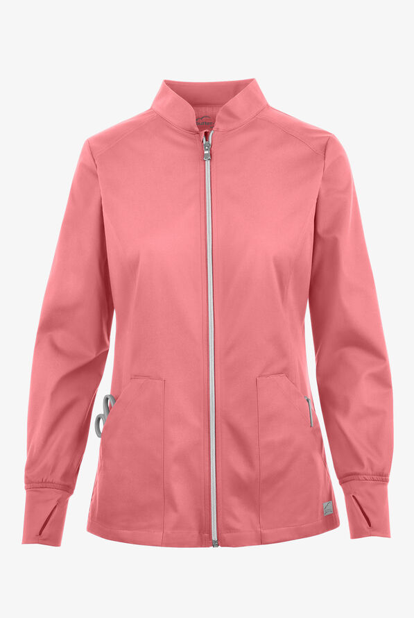 UA Butter-Soft STRETCH Scrubs Zip Front Jacket, Scrub Jackets