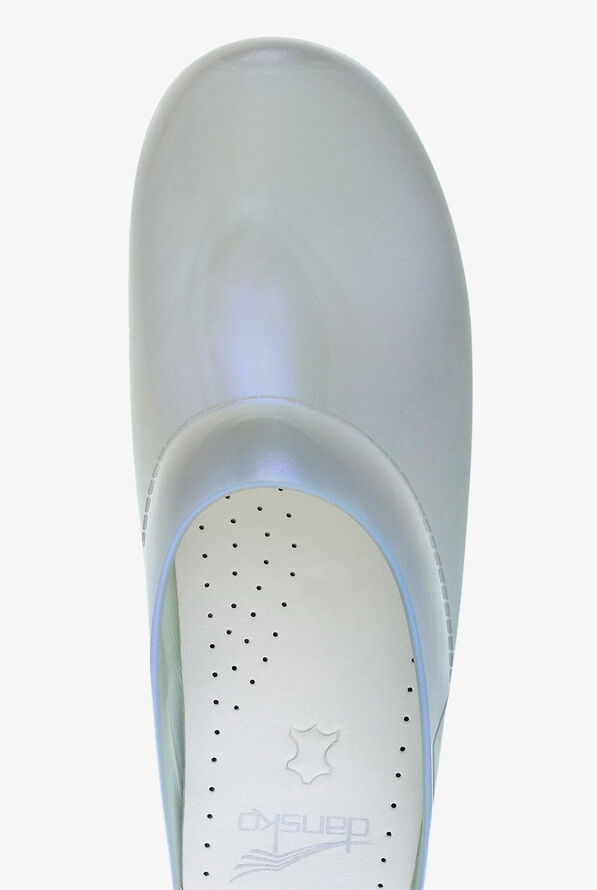 Dansko Women's Sonja Sky Translucent Nursing Clogs, Nursing Clogs