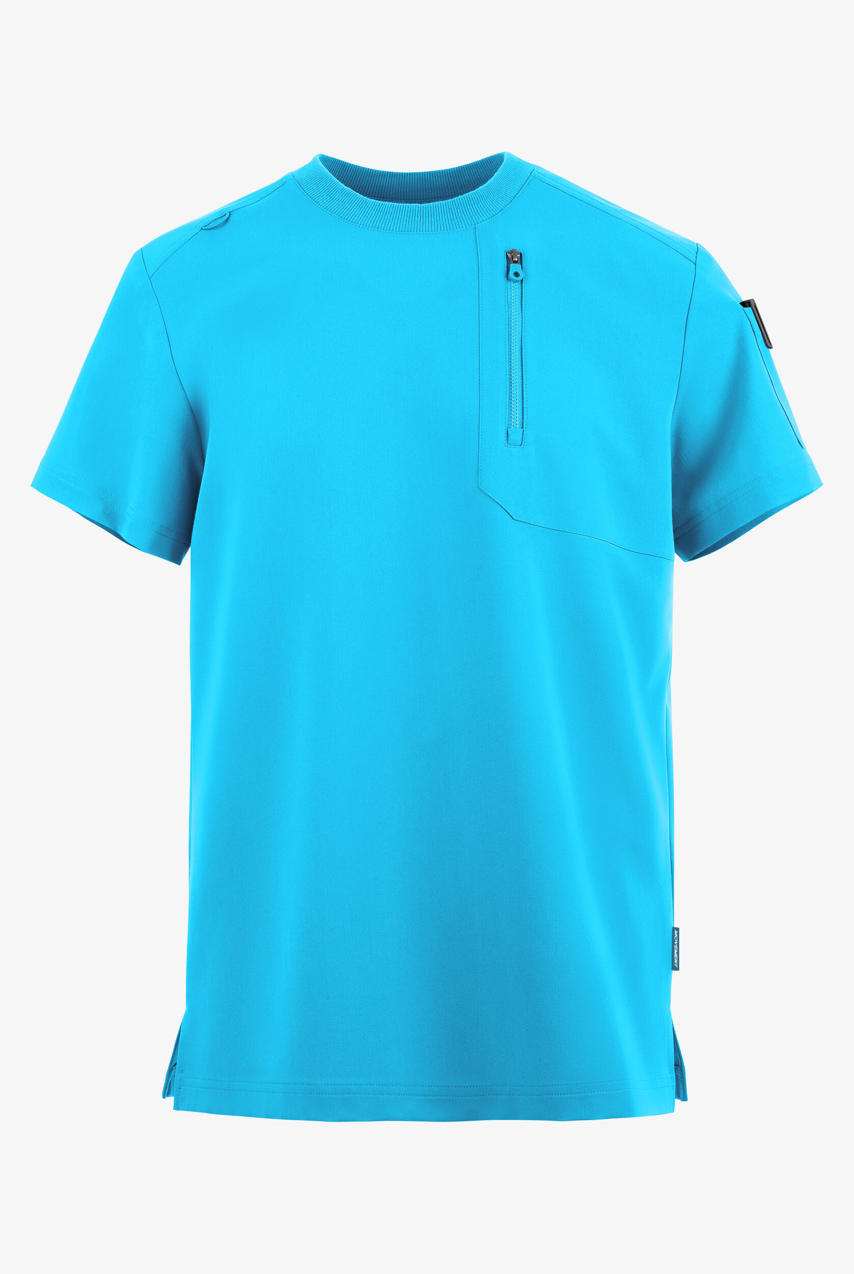 MOVEMENT by Butter-Soft Titan Men's 3-Pocket Crew Neck Scrub Top ...
