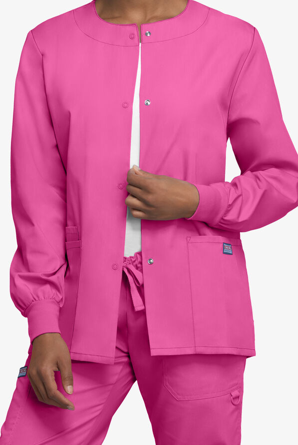 Cherokee Workwear 4350 Scrub Jacket and Cherokee Workwear Scrubs at ...