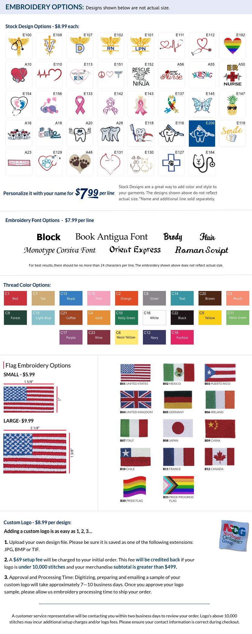 Embroidered Scrubs | Custom Scrubs | Uniformadvantage.com