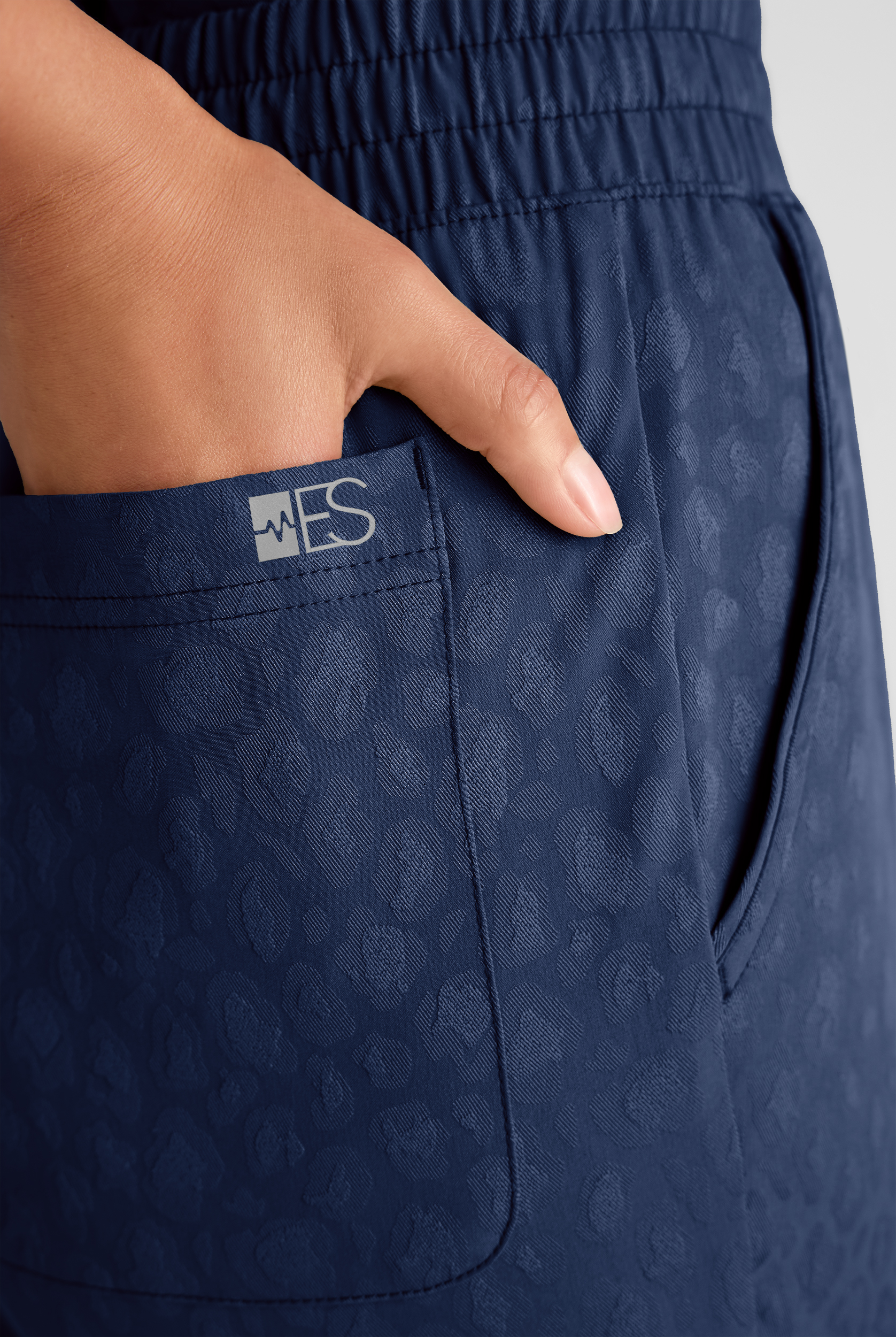 Easy STRETCH Jacquard Scrubs – Comfortable 4-Way Stretch Tops & Pants ...