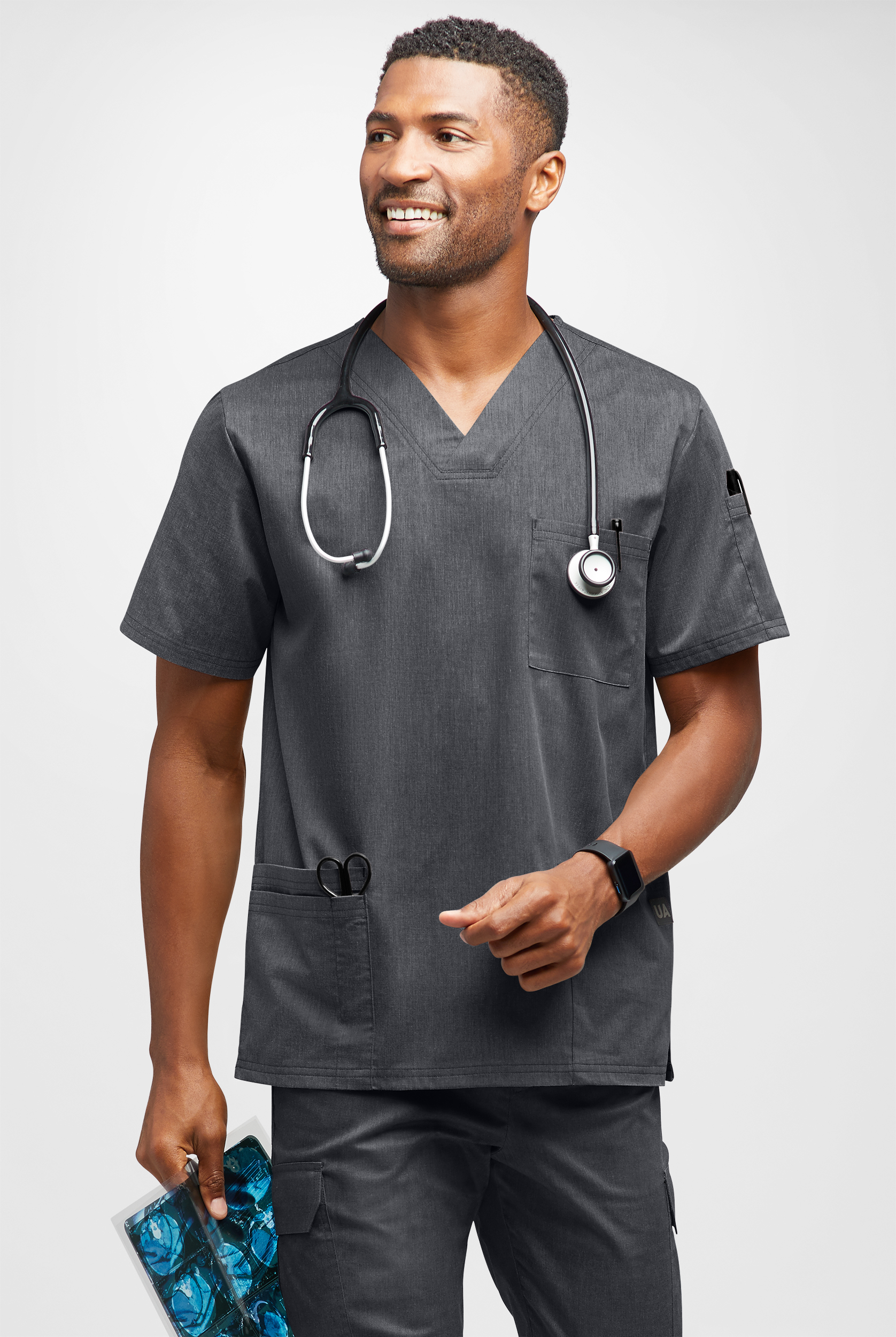 Men's Scrub Tops | Men's Medical Scrubs | Uniform Advantage