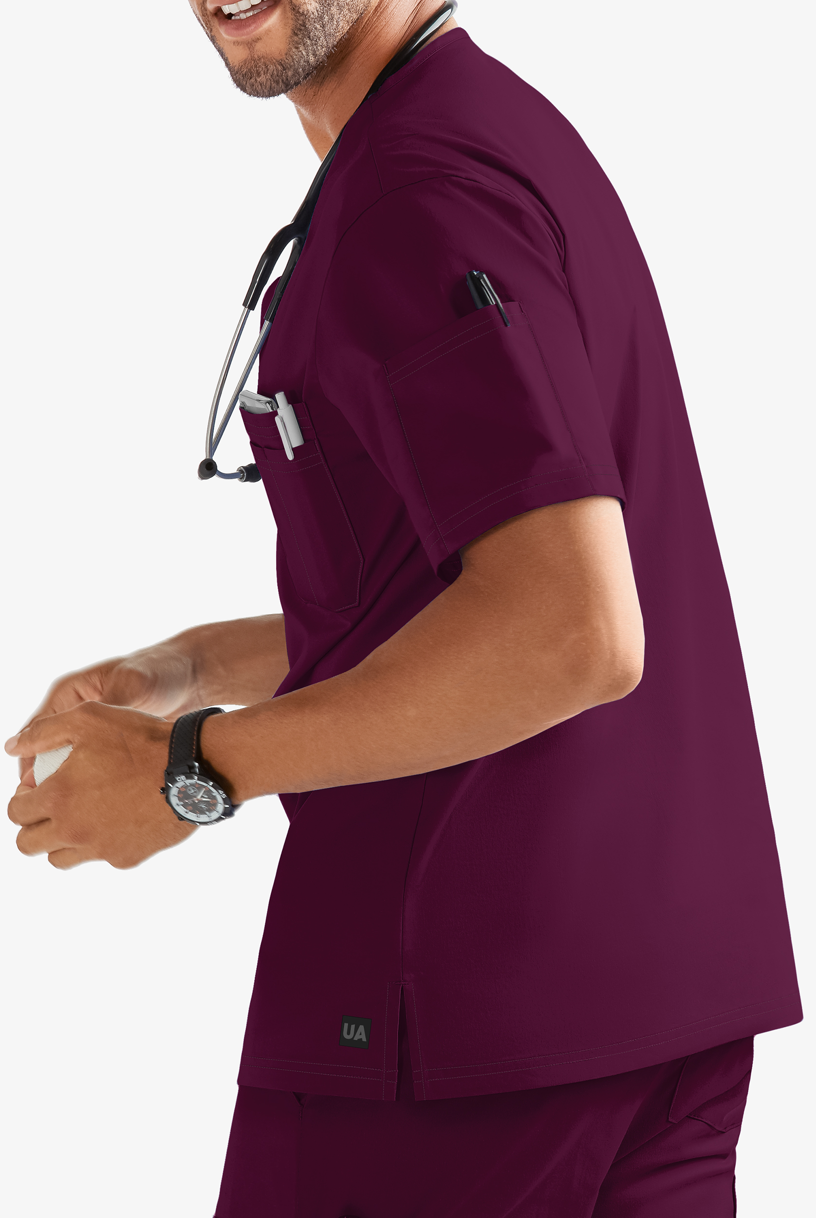 Men's Scrub Tops | Men's Medical Scrubs | Uniform Advantage
