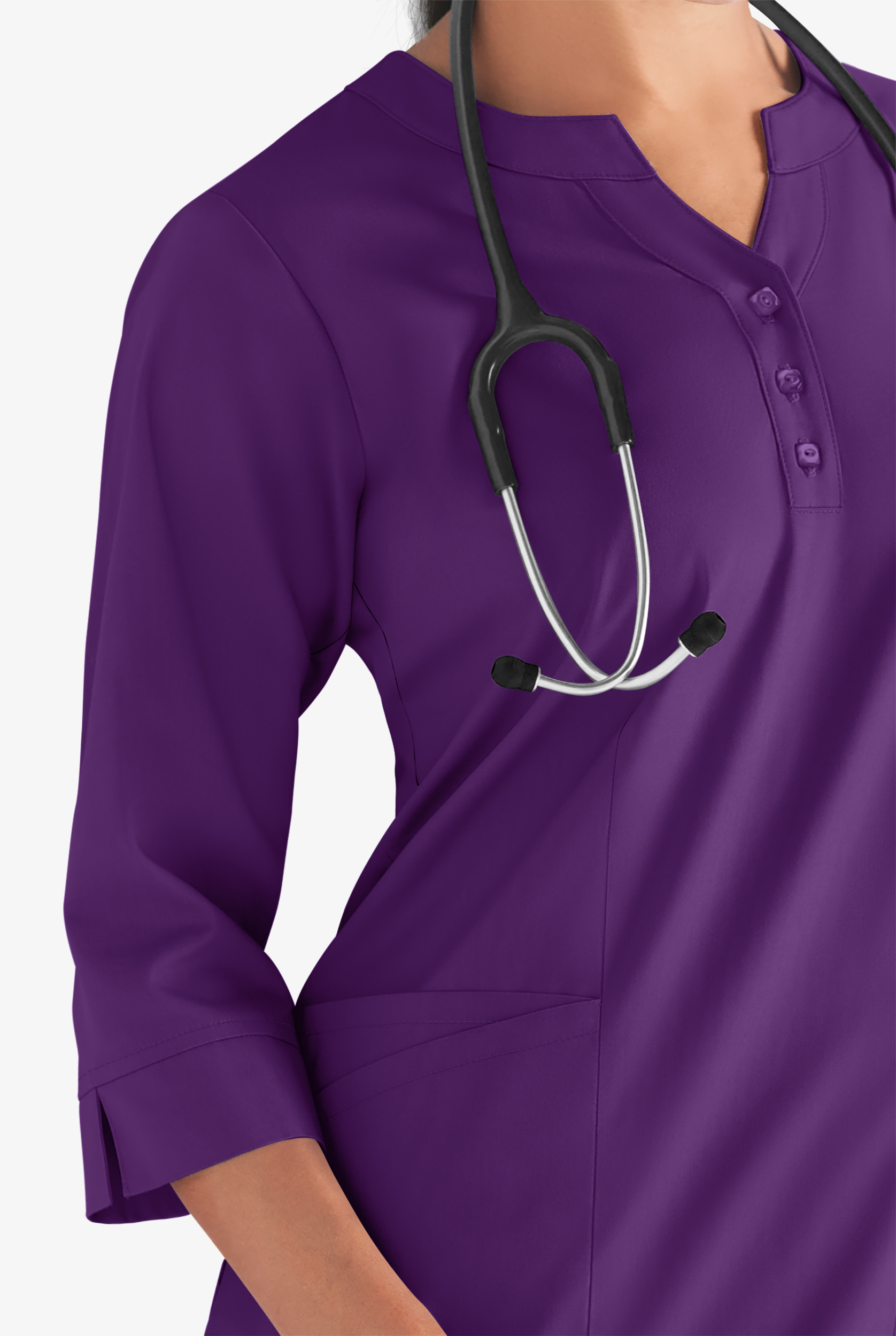 3/4 Sleeve Length Scrub Tops | Uniform Advantage
