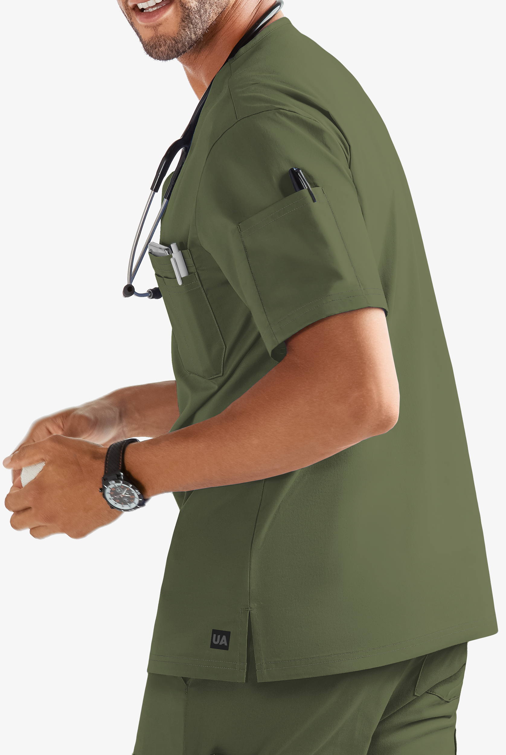 Men's Scrub Tops | Men's Medical Scrubs | Uniform Advantage