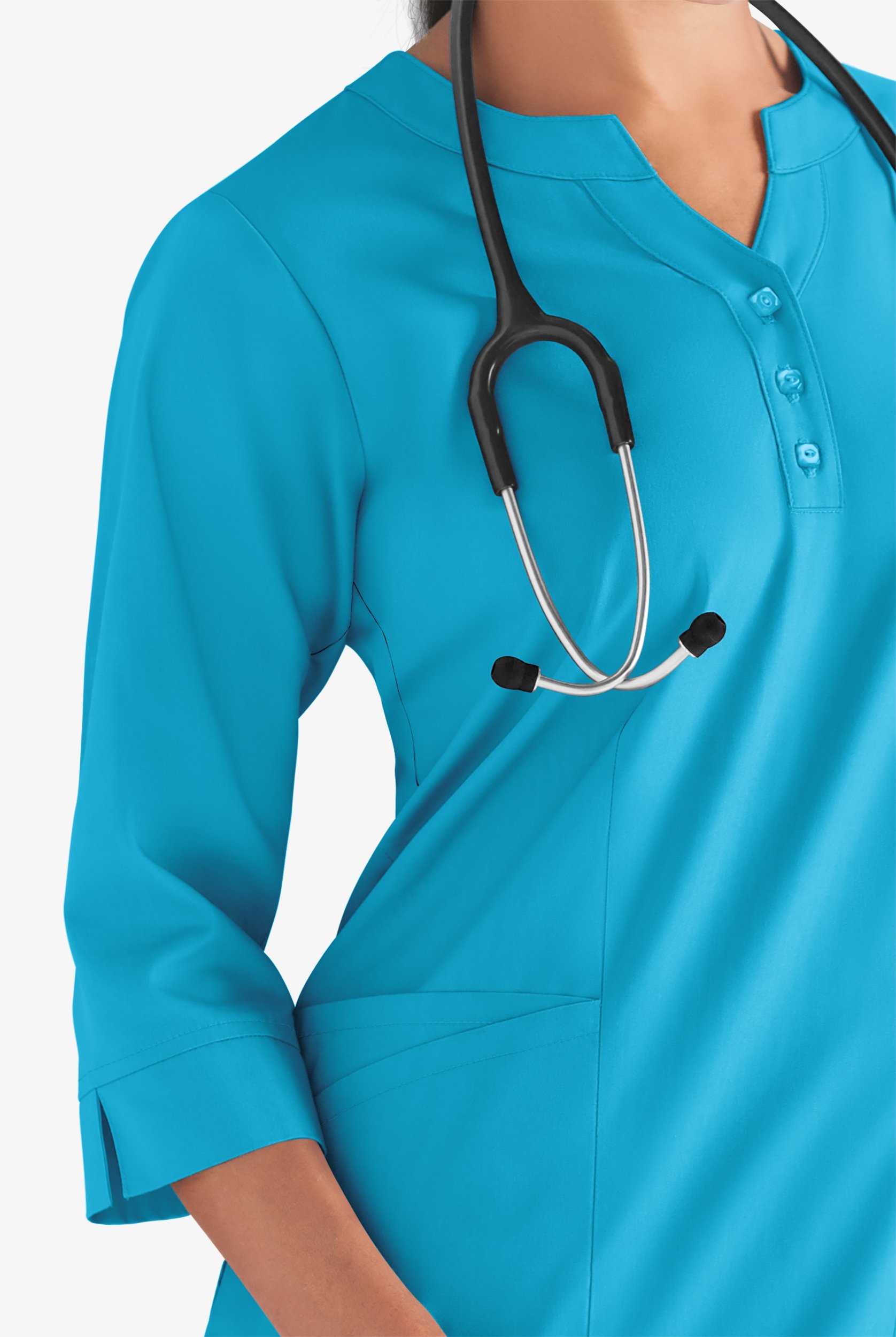 3/4 Sleeve Length Scrub Tops | Uniform Advantage