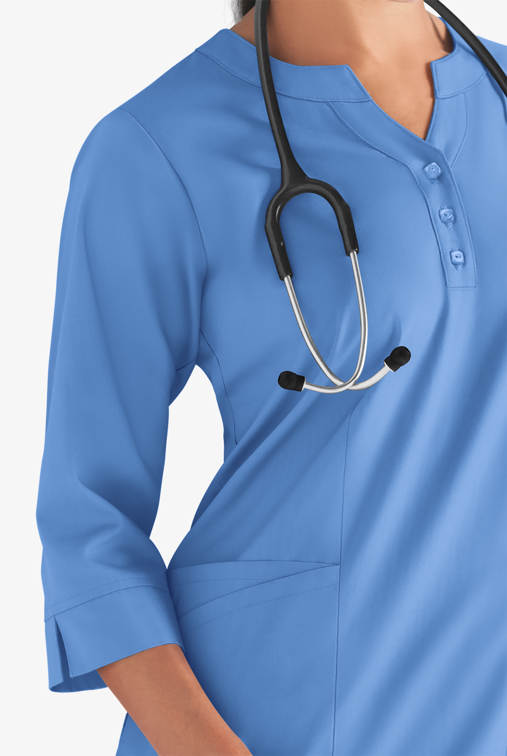 3/4 Sleeve Length Scrub Tops | Uniform Advantage